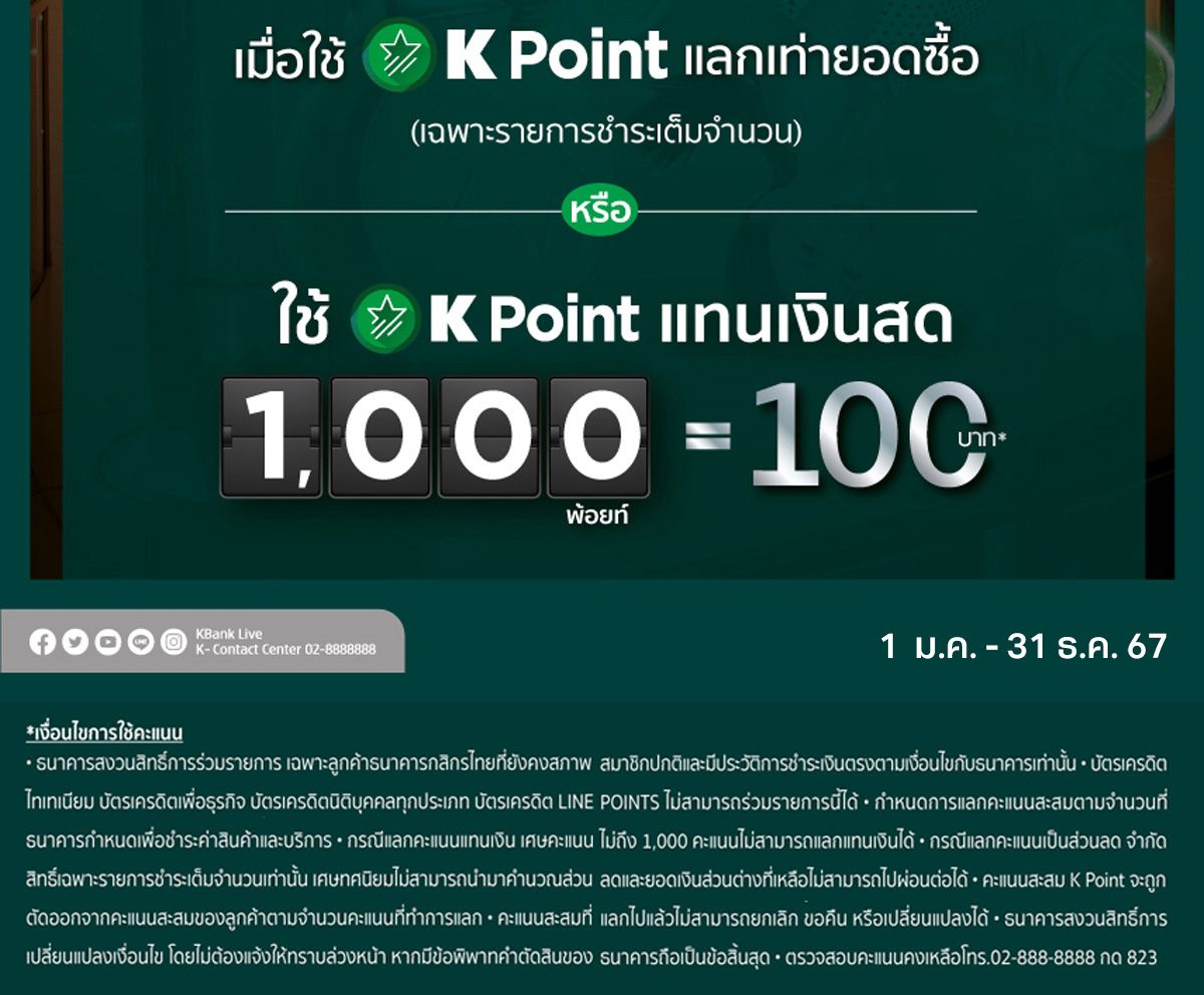 Kbank กิน ช้อป เที่ยว ใช้พ้อยท์แบบคุ้ม | สยามทีวี SiamTV