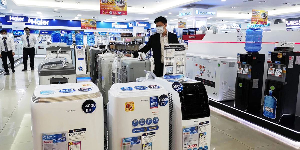 "หนีฝุ่น-สู้ร้อน"ตลาดแอร์เหนือสนั่นสยามทีวีอัดแหลก SUMMER SALE